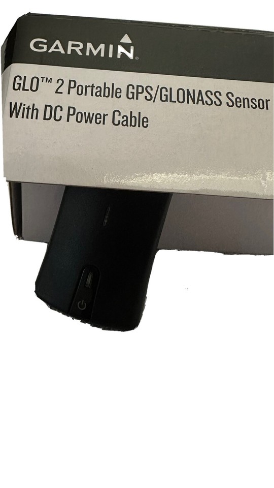 Garmin Glo 2 GPS/GLONASS Bluetooth Receiver with DC Power Cable Bundle ...