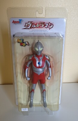 Apex Toys 2004 Realistic Soft Vinyl Model Ultraman Series 8" Ultraman ...