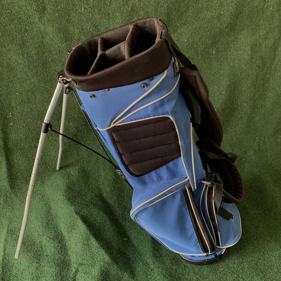 PING VOYAGE TEAM 4-WAY GOLF STAND BAG W/ Rain Cover Team Name ...