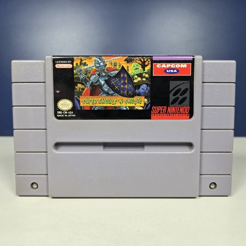 Super Ghouls 'n Ghosts (Super Nintendo, SNES, 1991) Authentic Cartridge ...
