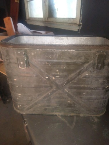 US Military Army Mermite Insulated Food Storage Container | eBay