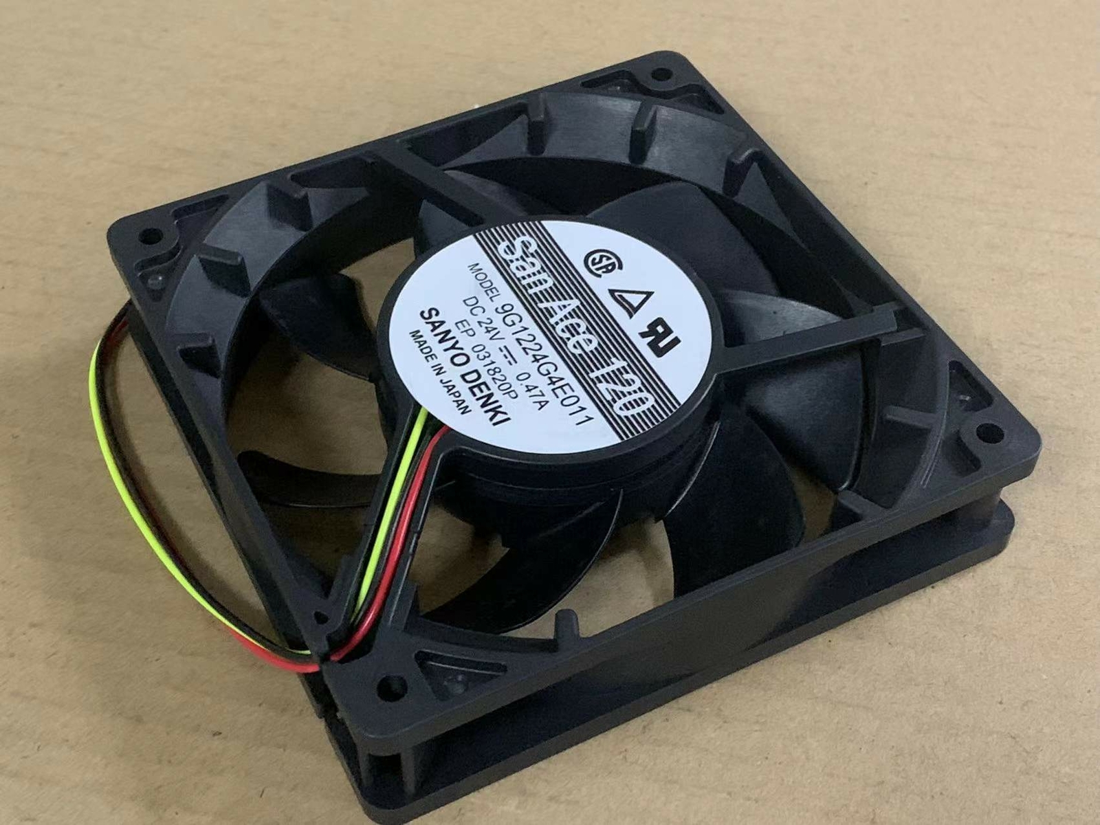 Sanyo 9G1224G4E011 12025 24V 0.47A 3p cooling fan | eBay