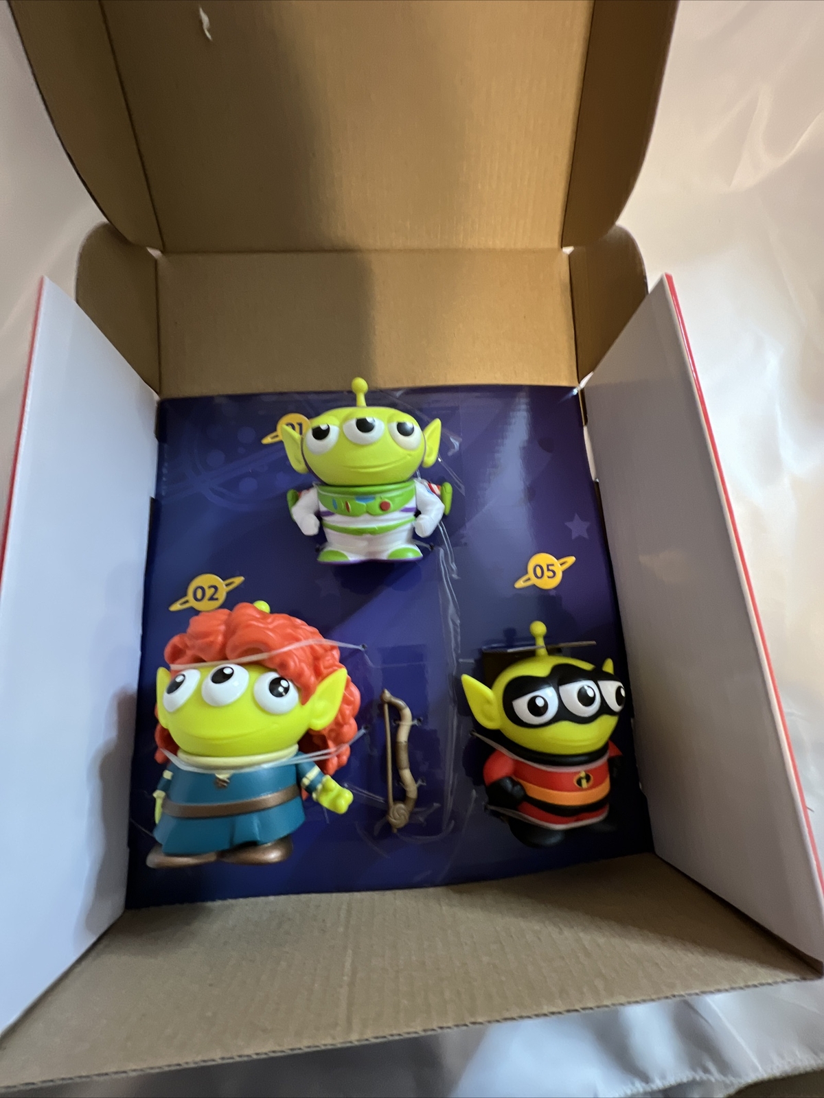 Disney Pixar Alien Remix Buzz Lightyear Merida and Mr. Incredible 3 ...