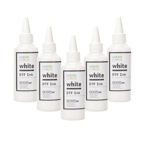 CISinks Premium DTF Ink Bottle Refill Set 500ML, Compatible w/ DTF Film ...