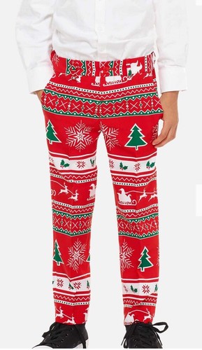 Oppo Suits | Winter Wonderland Youth Boys Size 16 Christmas Tree ...