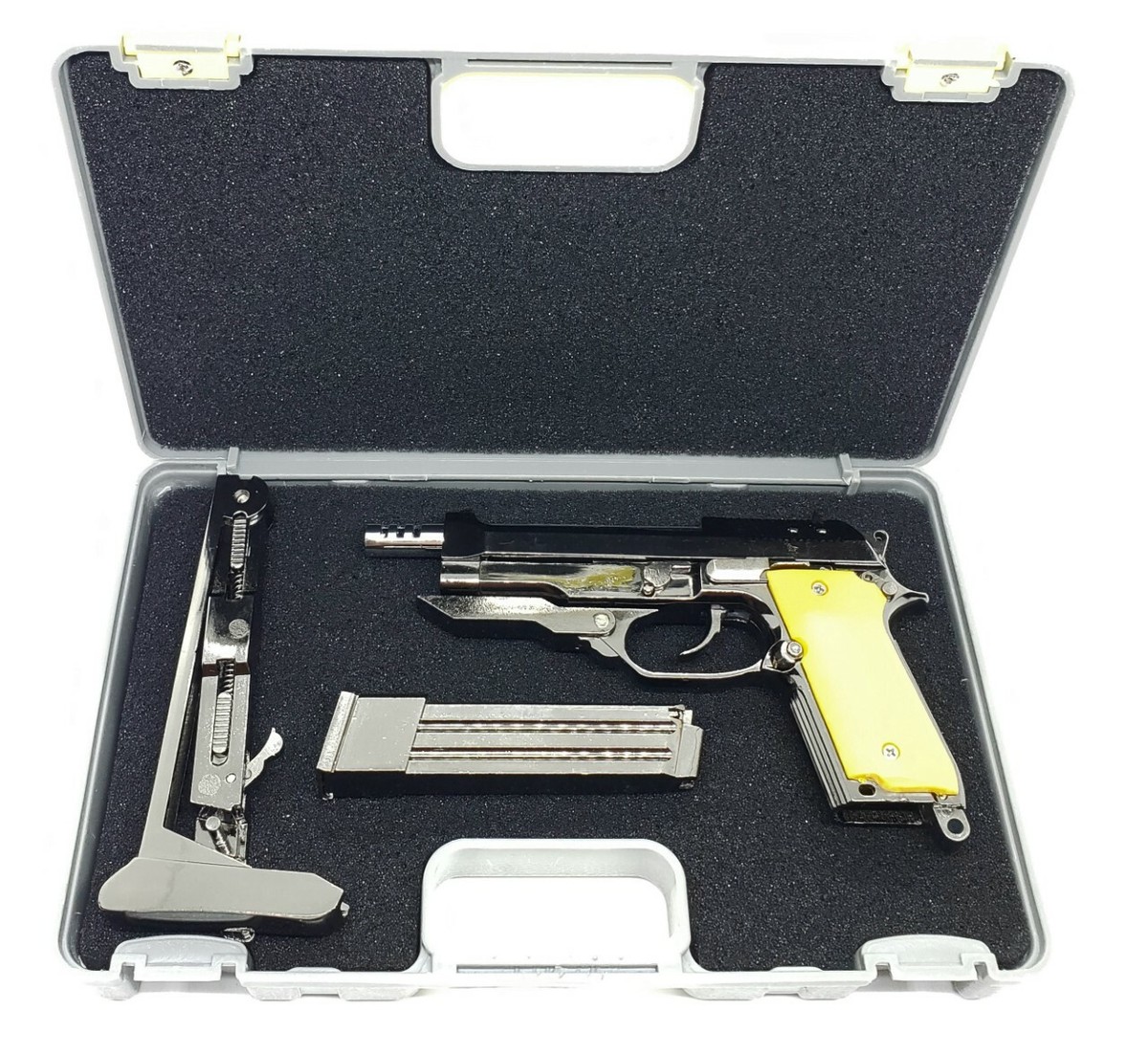 Beretta 93r Beretta 93R Machine Gun, Prop Gun, Metal, Moving