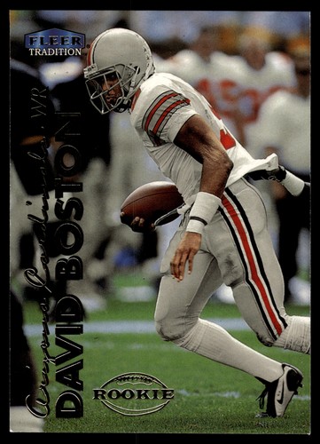 1999 Fleer Tradition David Boston #255 Arizona Cardinals RC Football ...
