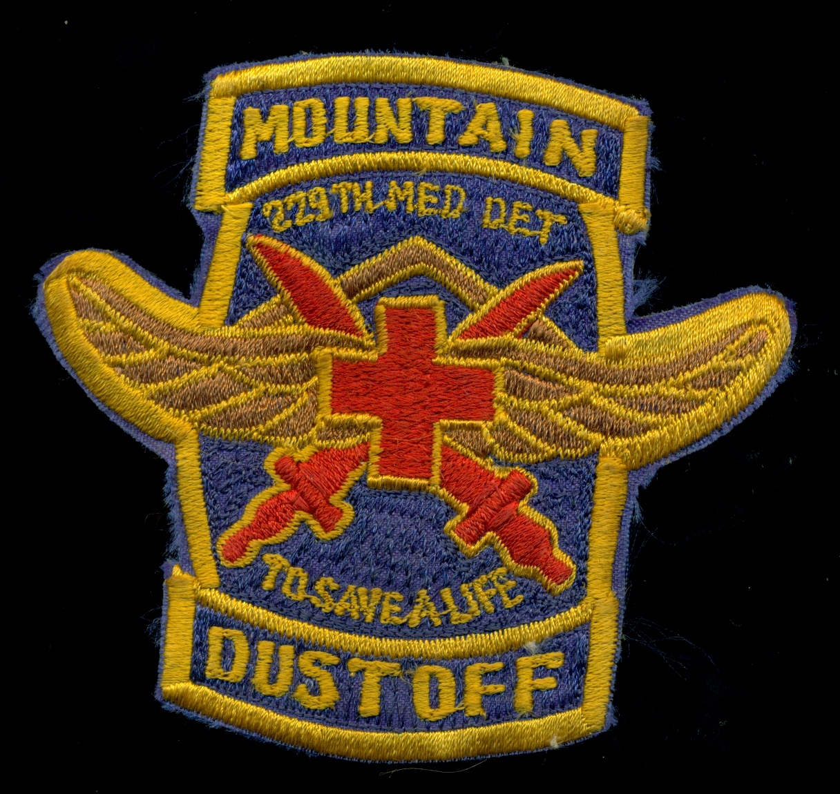 US Army 229th Medical Detachment Mountain Dustoff Patch RP-3 | eBay