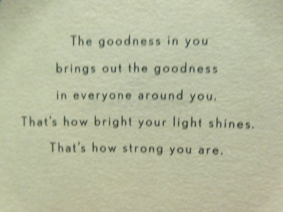 3 Cards Hallmark Encouragement Hope is the Light Within Goodness in You ...