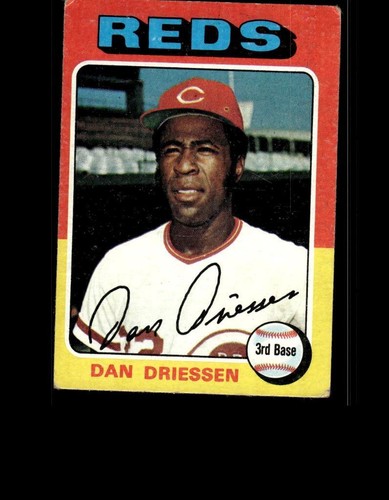 DAN DRIESSEN 1975 Topps #133 BFU7R1S4P2 FREE SHIPPING | eBay