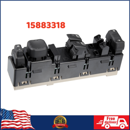 15883318 Power Window Switch Driver Left Side Black for Chevy GMC ...
