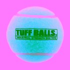 Tuff Ball Dog toy Yellow 12 Count / Bulk (2.5 Inches) By Petsport USA ...