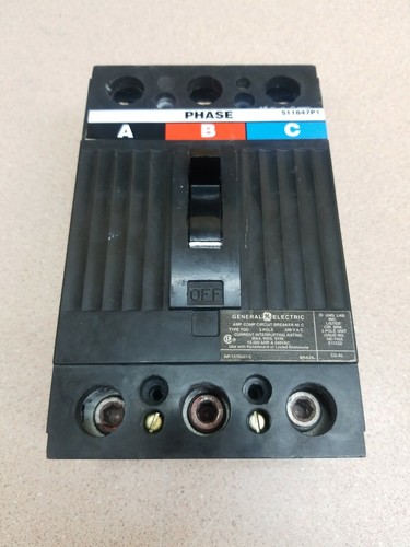 TQD32150 General Electric Circuit Breaker 3 Pole 150 Amp 240V "1 YEAR ...