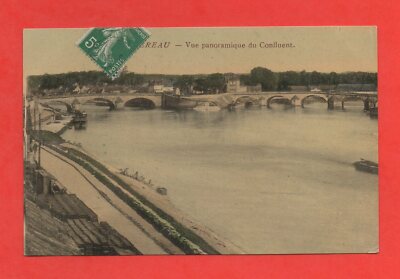 MONTEREAU - Vue panoramique du confluent (K2077) | eBay