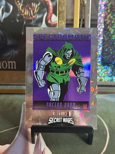 Doctor Doom 2024 UD Allegiance Marvel Secret Wars SM-1 Spectromatic ...