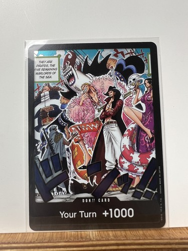 Don!! Card (Alternate Art) OP07 - 500 Years Future - One Piece ENGLISH ...