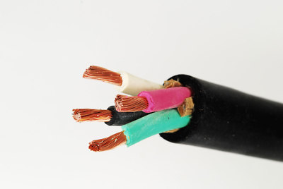 64000 6/4 Wire Cord SOOW , Rubber Coated, 6 Gauge, 4 Conductor, 600V ...