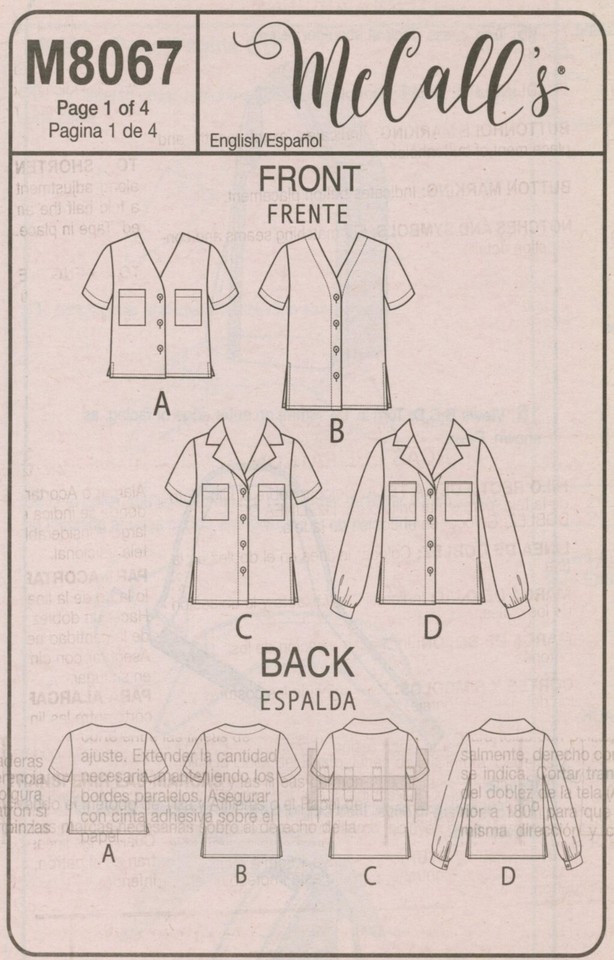 NO ENVELOPE McCall's & Simplicity Sewing PATTERNS WITHOUT PACKAGING | eBay