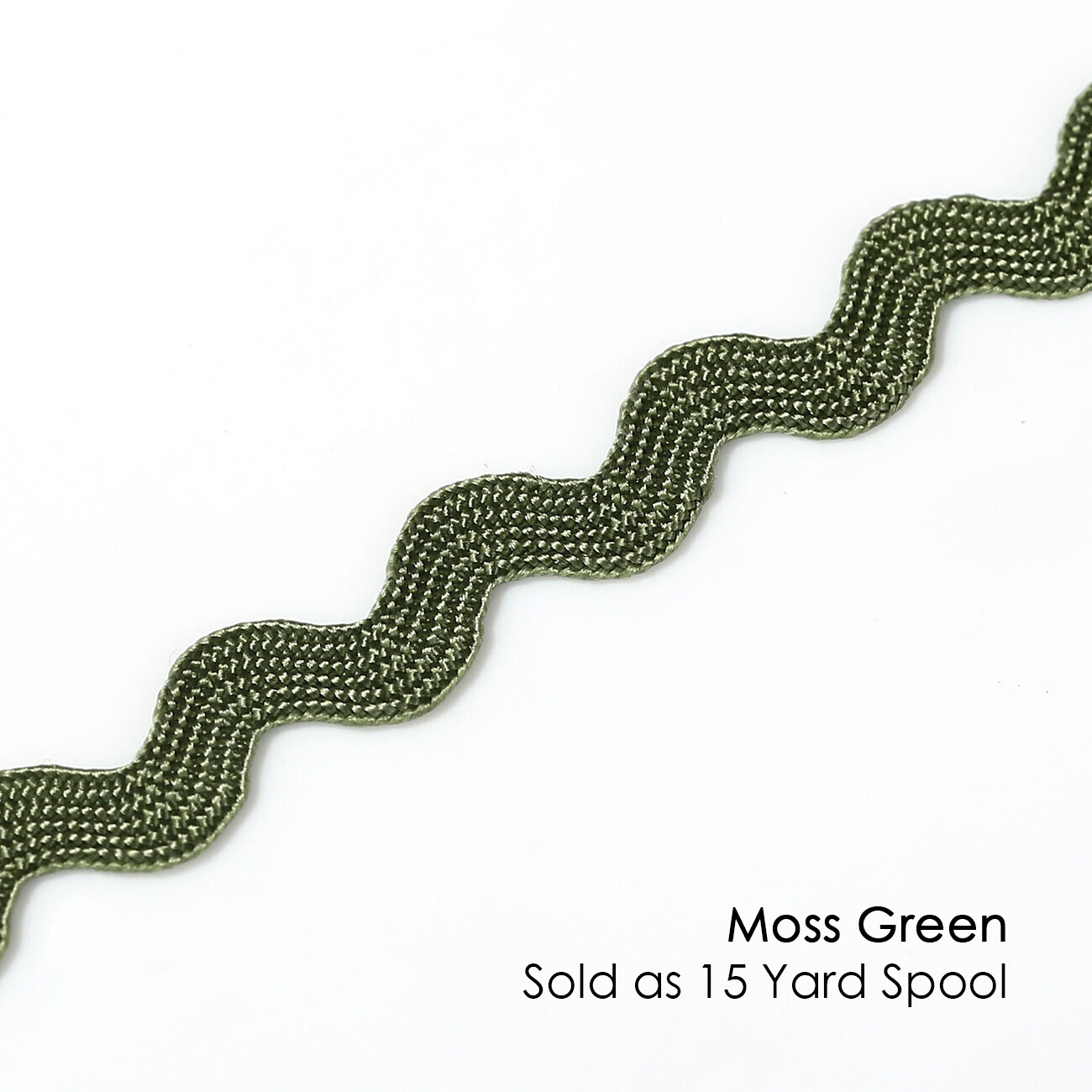 Rik Rak Ribbon, 15 Yards, Sewing Ric Rac Trimming, 6mm Zig Zag Braid ...