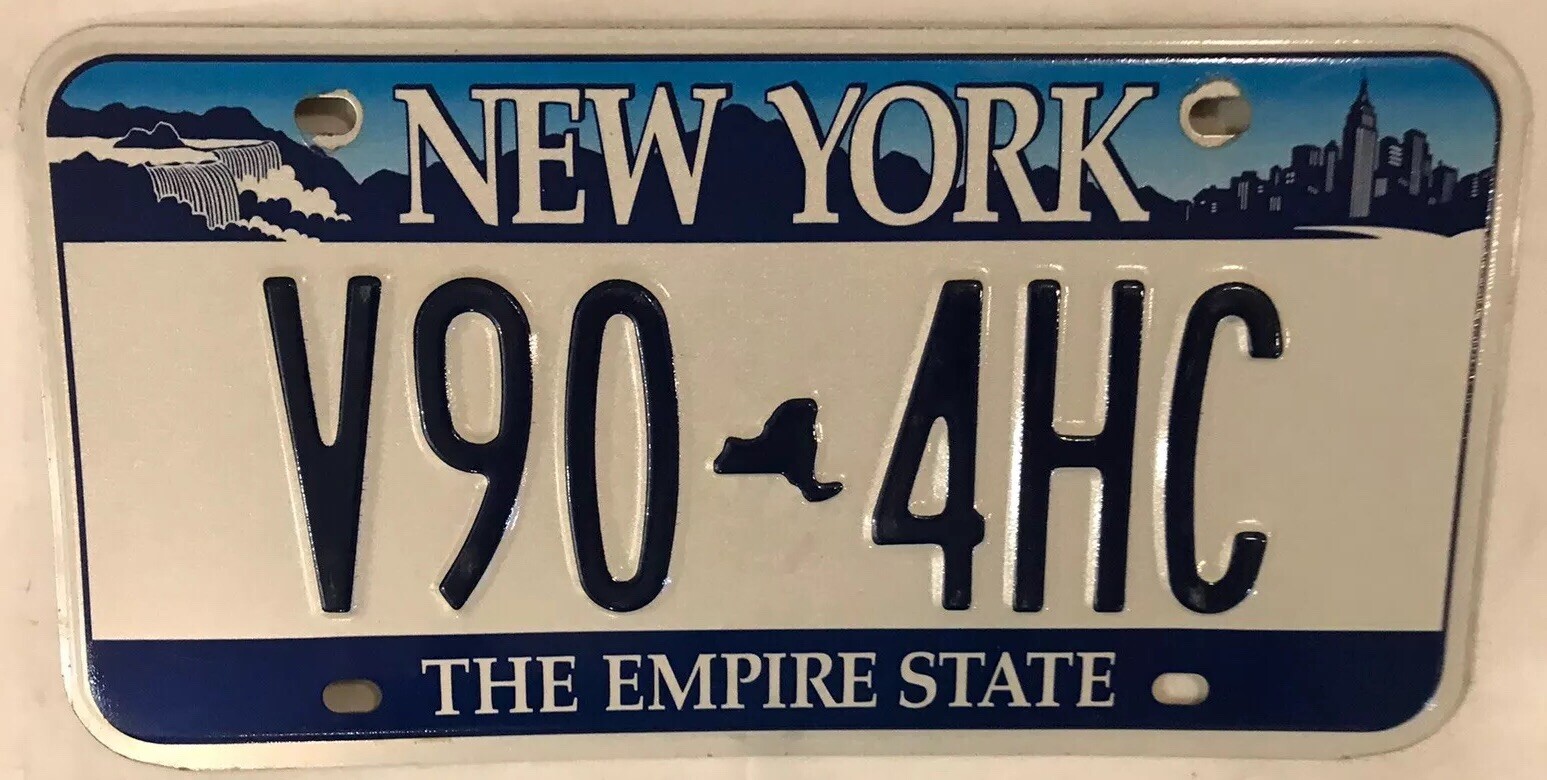 New York vanity VOLVO V90 4HC HEADCOUNT license plate Niagara City ...