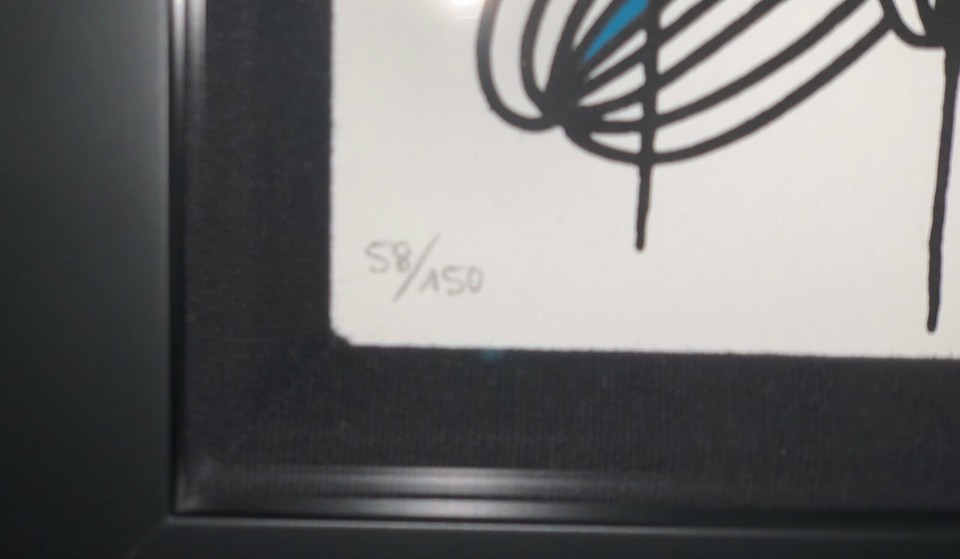 Simon Rohlen KEF! "Flame of Jewels #8" - Sold Out Screen Print; Signed ...