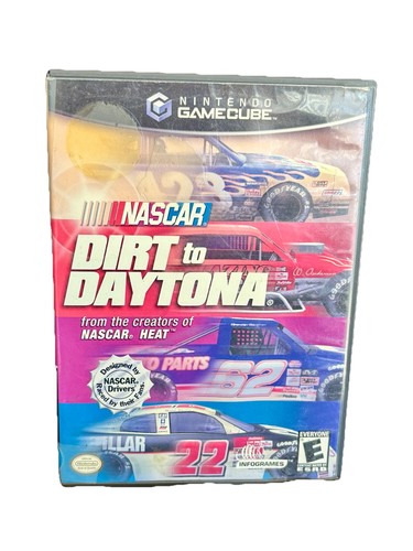 NASCAR Dirt to Daytona Nintendo GameCube Game 2002 Retro Car Racing ...