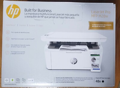 Brand New HP LaserJet Pro MFP M28w W2G55A All-in-One Printer ...