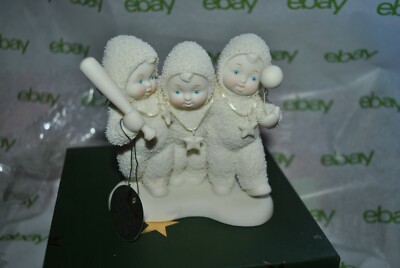 DEPT 56 SNOWBABIES Starlight Games Collection GOOD SPORTS GOOD FRIENDS ...