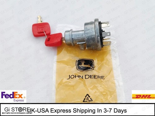RE264579+RE183935 ROTARY IGNITION SWITCH WITh KEYS FITS JOHN DEERE ...