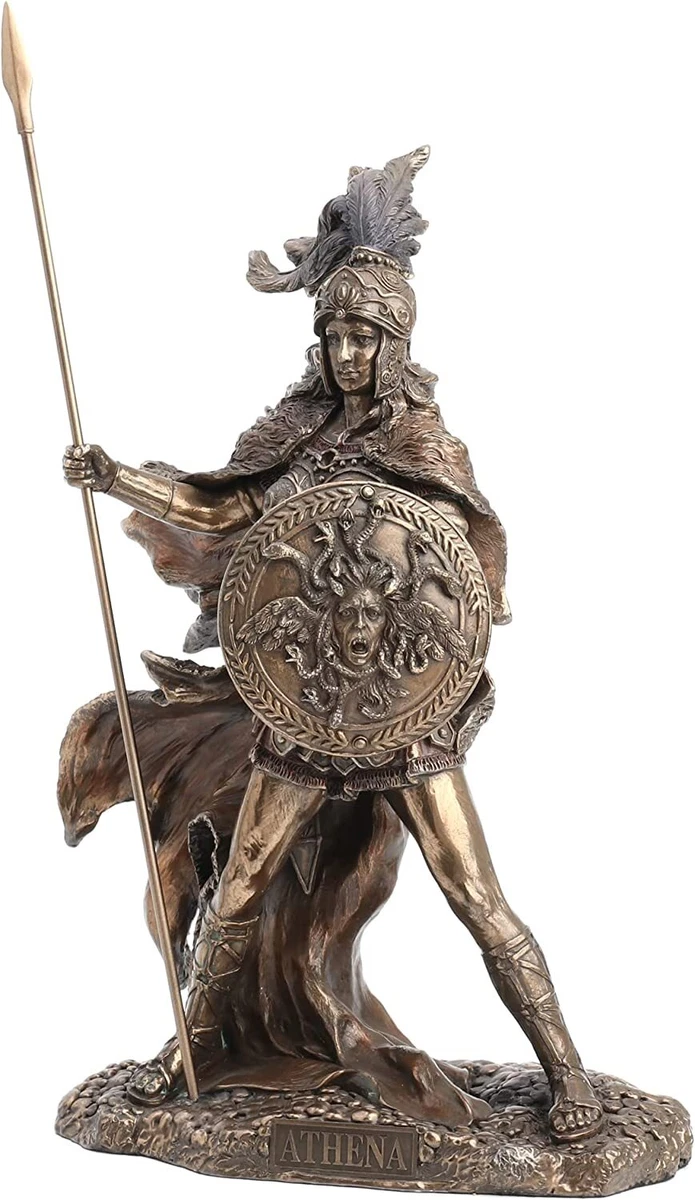 Athena Greek Goddess Of Wisdom And War Statue