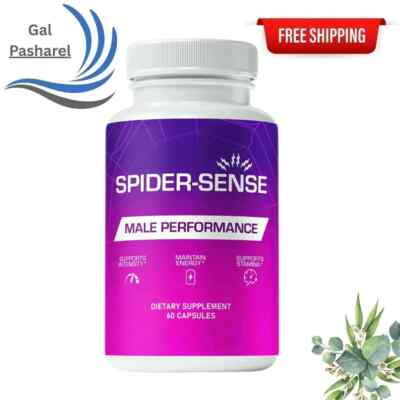 Spider Sense Pills for Men Max Strength Male Support Formula 60 pills ...