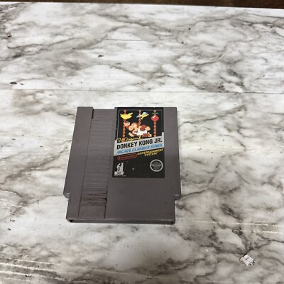 Donkey Kong Jr. Arcade Classics Nintendo NES Authentic 5-Screw ...