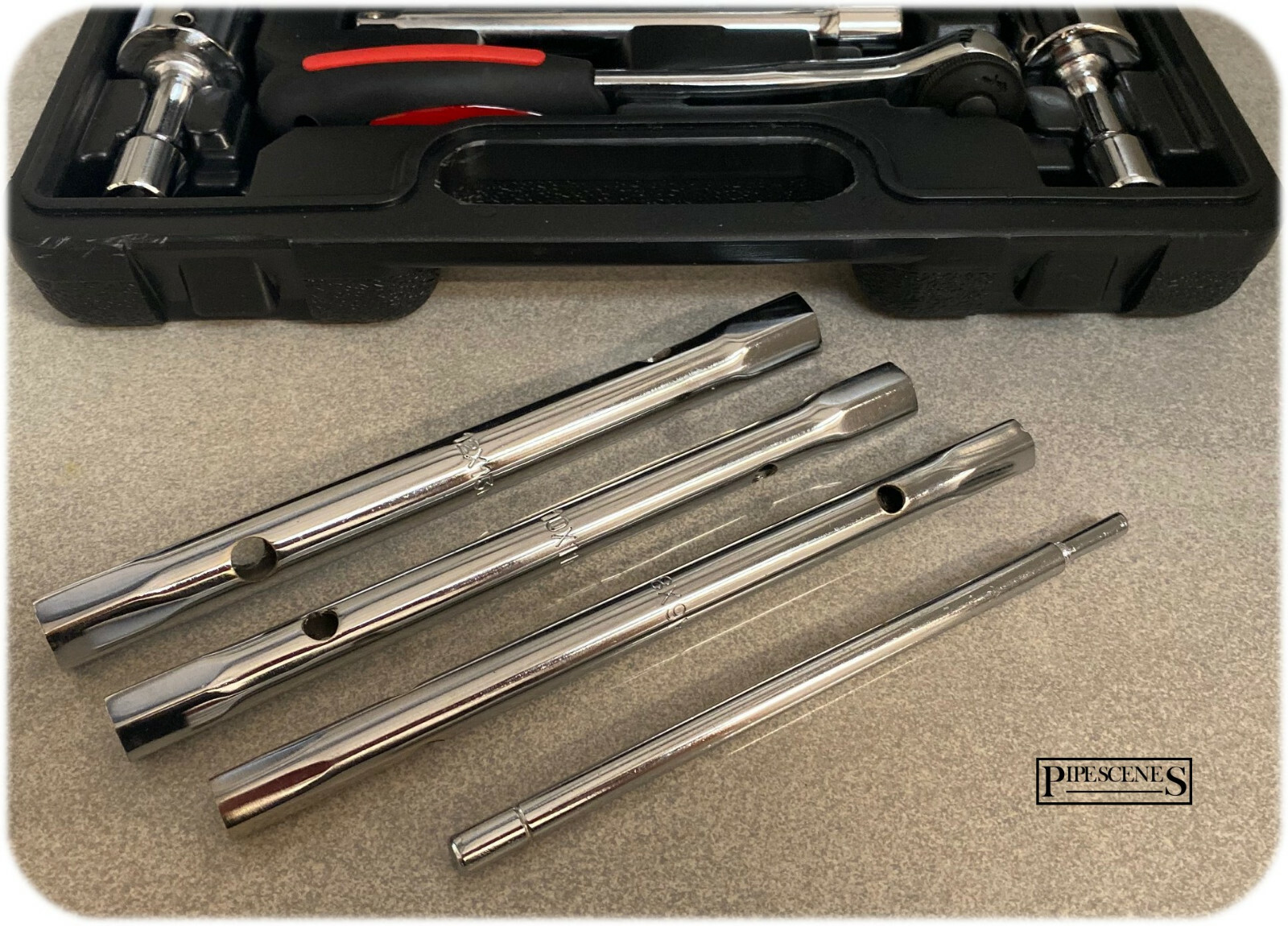 Professional Tap Back Nut Spanner & Monobloc Box Spanner Set 1/2" & 3/4 ...