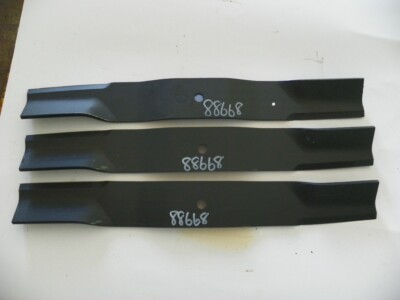 Bush Hog 88668 Finish Mower Blades, Set of 3, Replacement | eBay