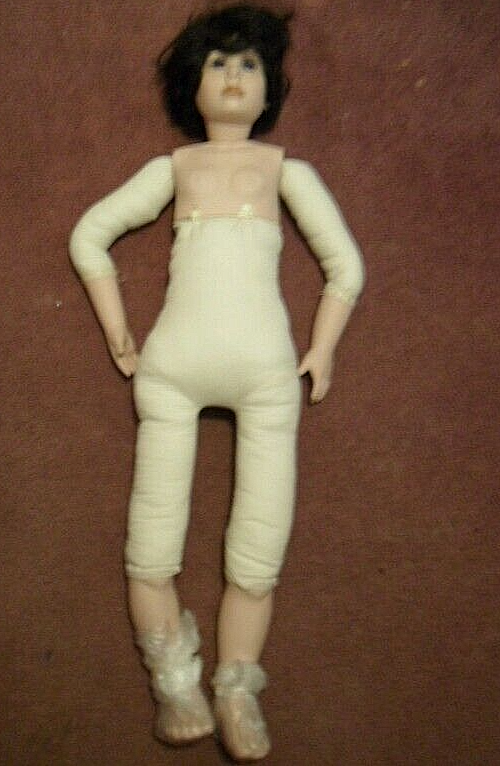 36" Porcelain Doll Body Complete With Wig | eBay