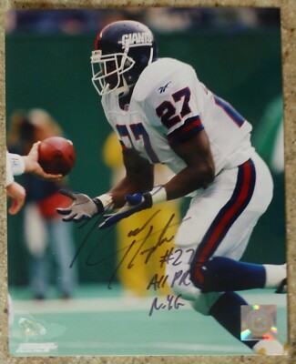 RODNEY HAMPTON - SIGNED / AUTOGRAPHED - 8x10 PHOTO - NEW YORK GIANTS | eBay