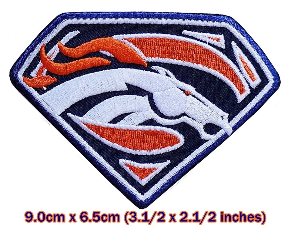 DENVER-BRONCO Football Patches Iron,Sew on(Select options) Thai by USPS ...