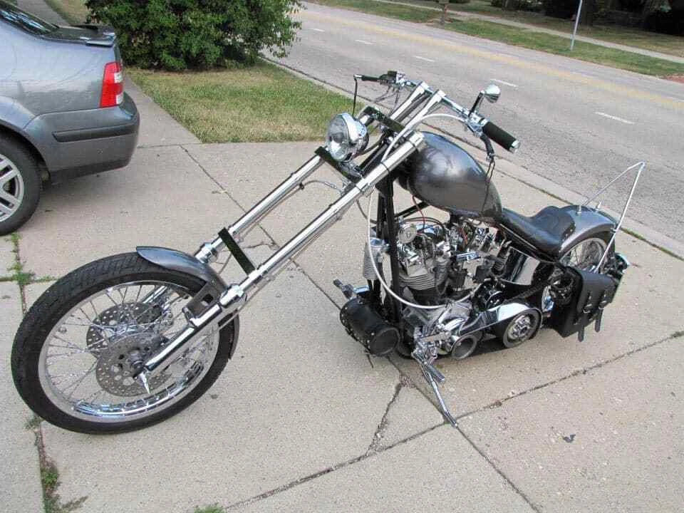 Custom Softail Chopper