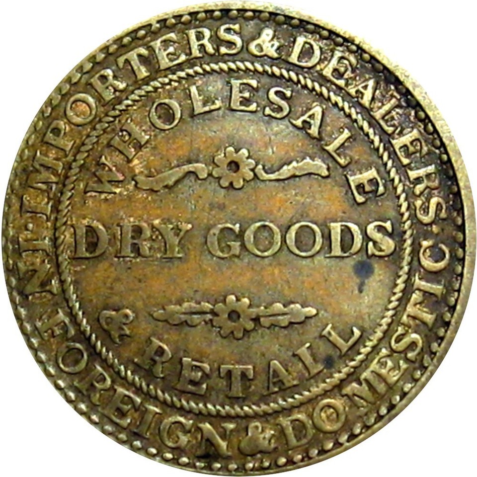 1837 Philadelphia Pennsylvania Hard Times Token Isaac Barton R6 HT-385A ...