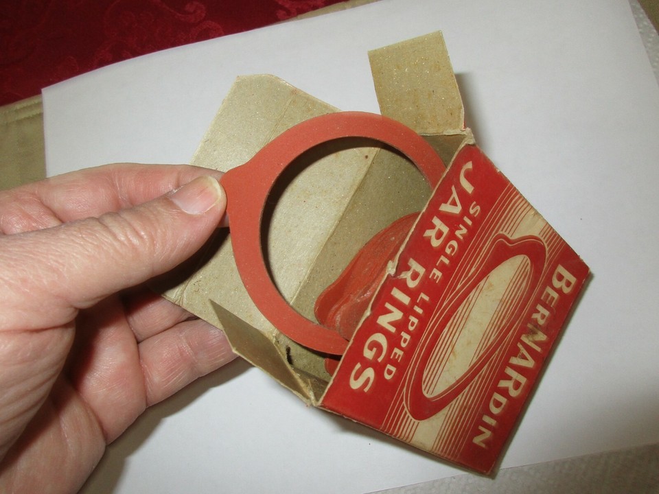 Vintage BERNARDIN SINGLE LIPPED JAR RINGS - Original box | eBay