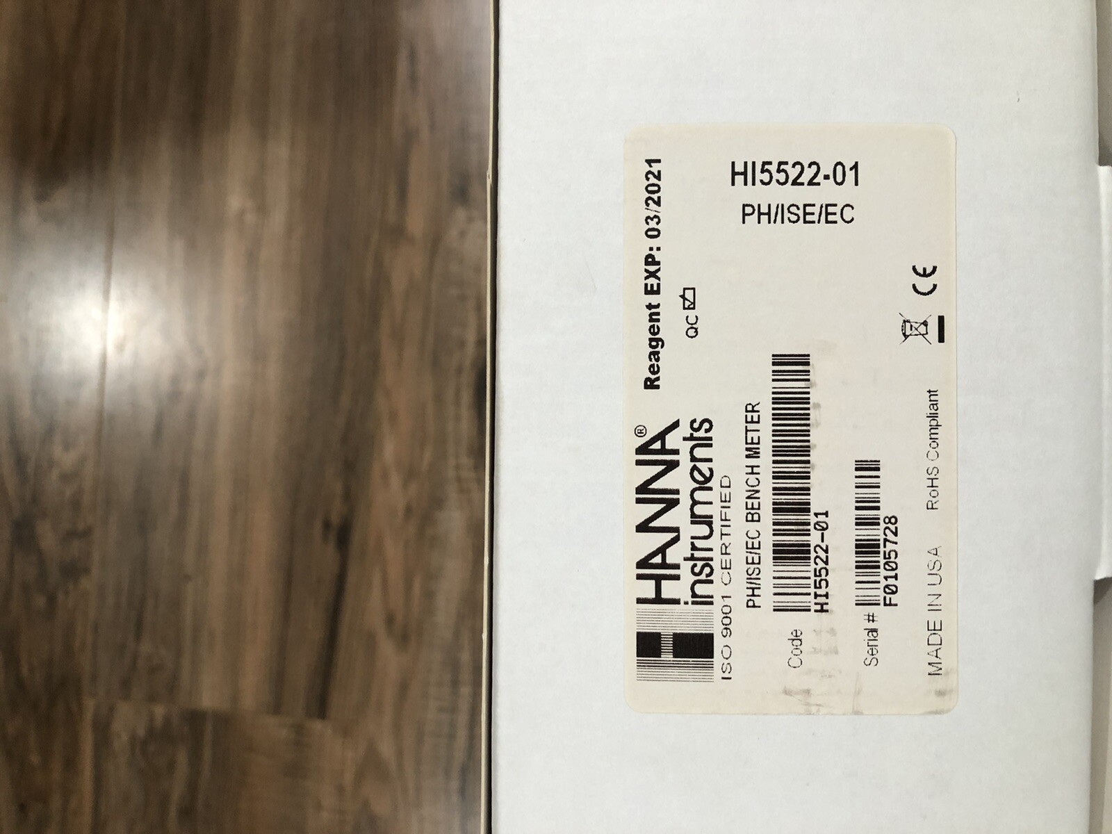 Hanna HI5522 Multi-parameter pH, ISE, EC | eBay