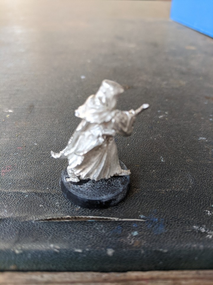 Warhammer Lord of the Rings Ring Wraith Metal Unpainted Very Rare | eBay UK