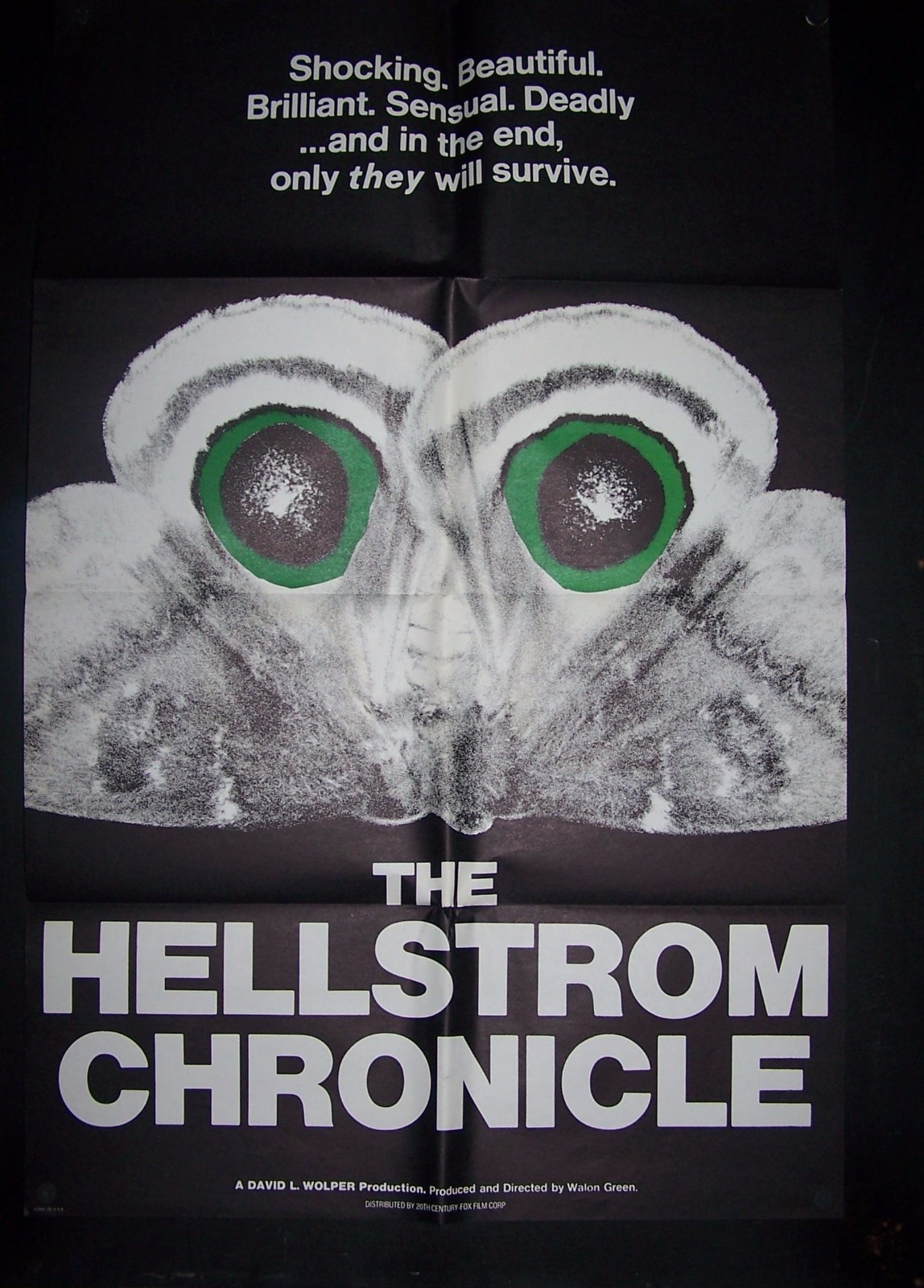The Hellstrom Chronicle, Documentary, Lawrence Pressman, 1sheet,1971 ...