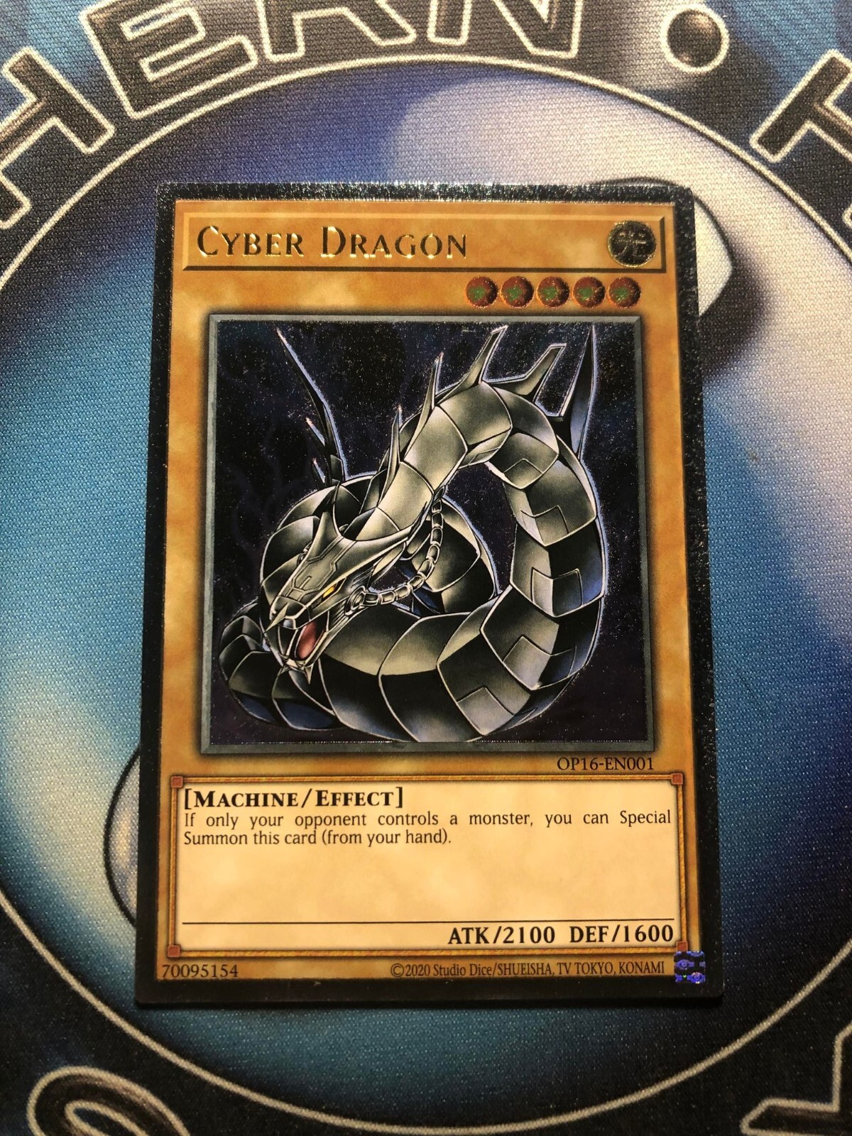 CYBER DRAGON *** ULTIMATE RARE OTS PACK OP16-EN001 (VLP) YUGIOH! | eBay