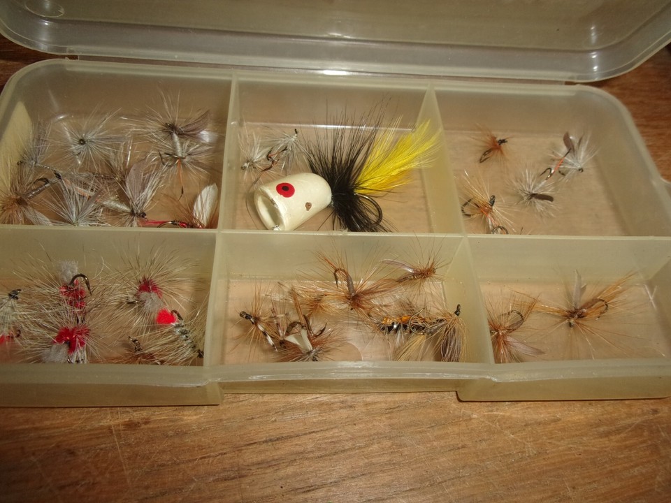 Vintage fly fishing lure lot, tuttle devil bug mouse | eBay