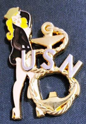 Awesome 3" Navy USN Chiefs Pride CPO Challenge Coin Opener Pinup | eBay