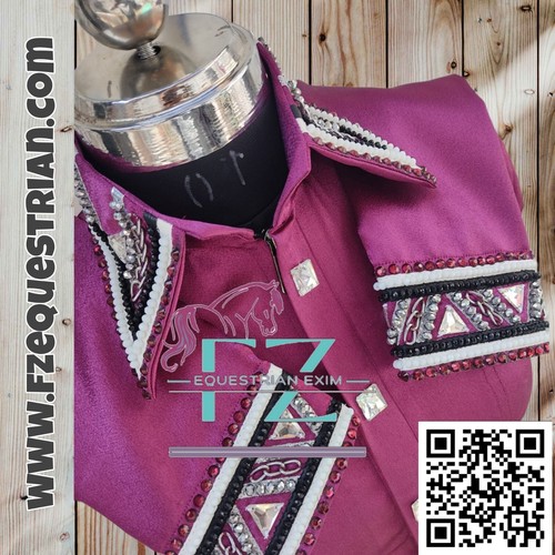 Women's Stretched Western Show Shirt Perfect for Horse Ridding ...