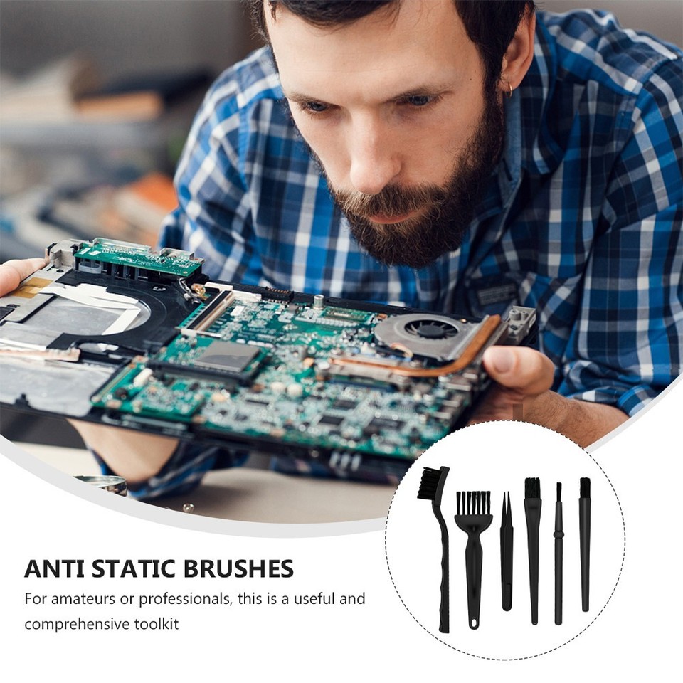 Computer Keyboard Brush Brushes Anti-static Antistatic Clean for ...