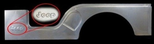 Jeep CJ5 Full Side Panel Driver Side Left 1976-1983 Made in the USA | eBay