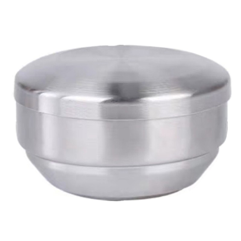 Non-slip Base Bottoms Bowl Thickened Bowls Stainless Steel Metal Bowl ...